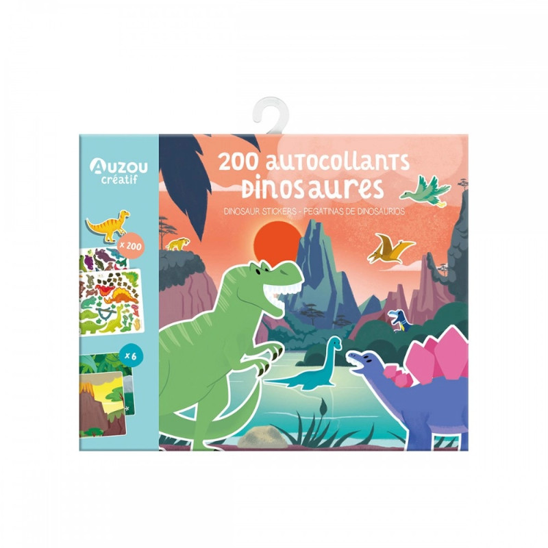200 Αυτοκόλλητα - Dinosaurs - Ypografi.com
