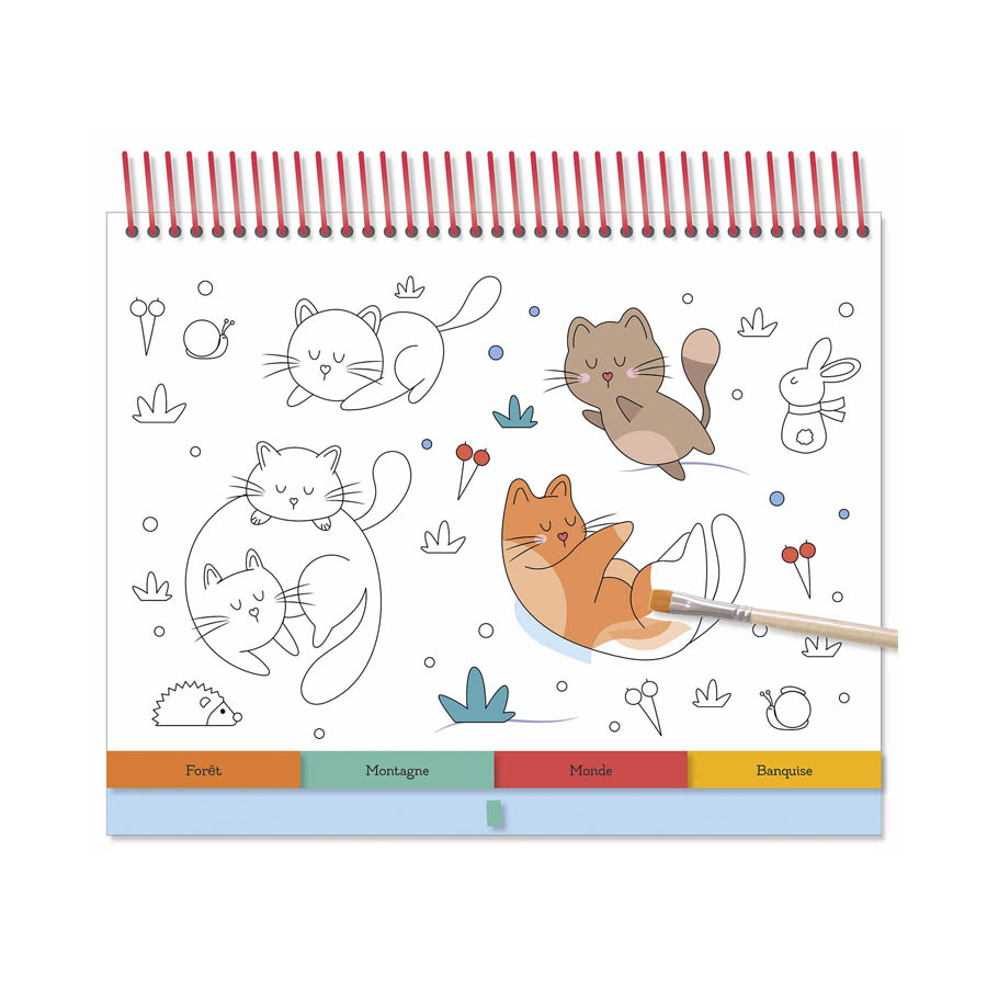 Μαγική Ζωγραφική με Νερό - Μαγικός Χειμώνας - Ypografi.com